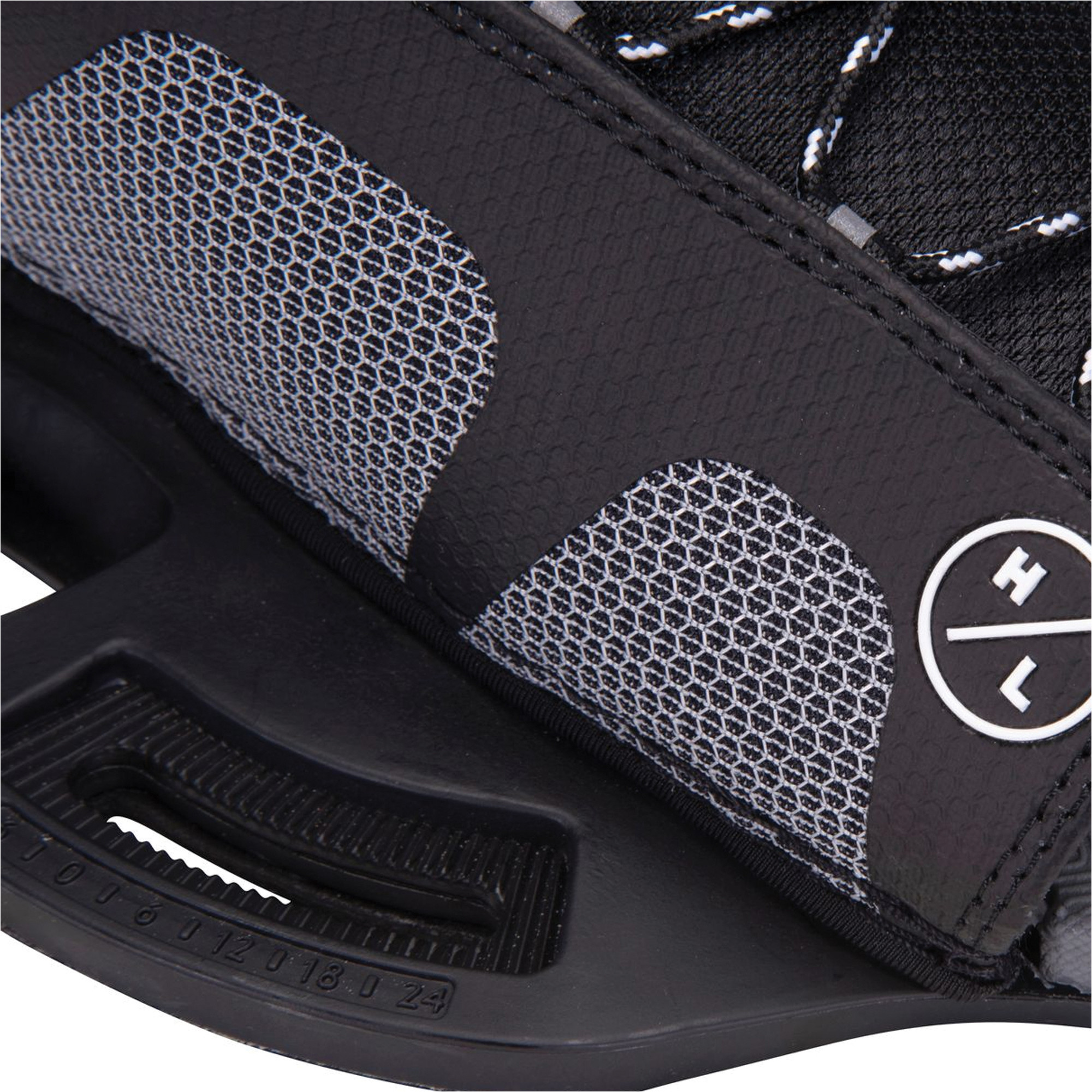 2025 Hyperlite Remix Wakeboard Bindings H22BRE - Black - Boardsports - Wake | Wetsuit Outlet